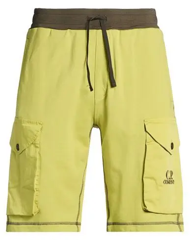 C.P. COMPANY French Terry Shorts - Lime Green