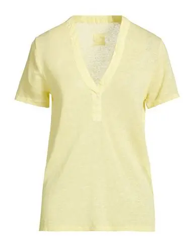 120% Lino Linen V-neck T-shirt