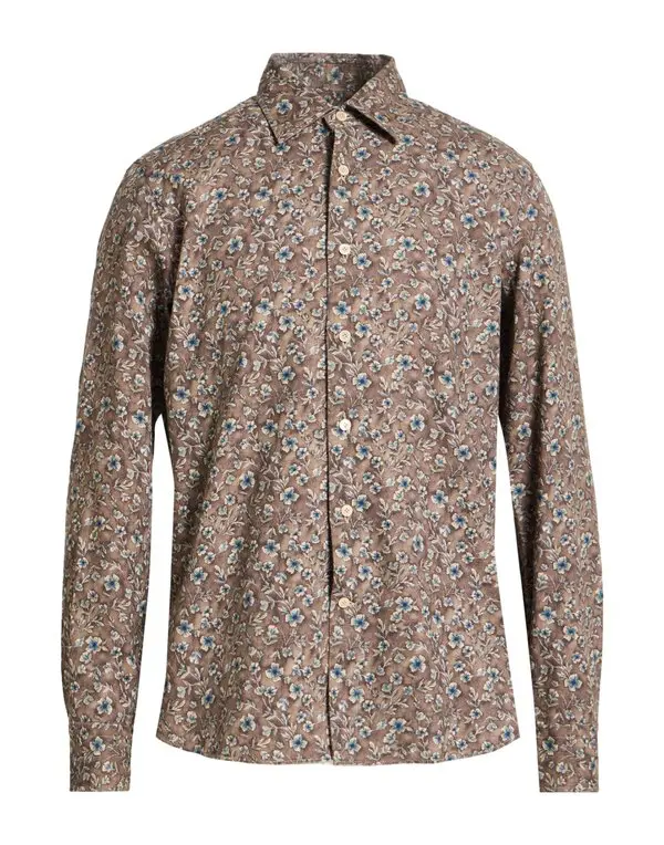 ALESSANDRO GHERARDI Shirt Size Cotton - Khaki