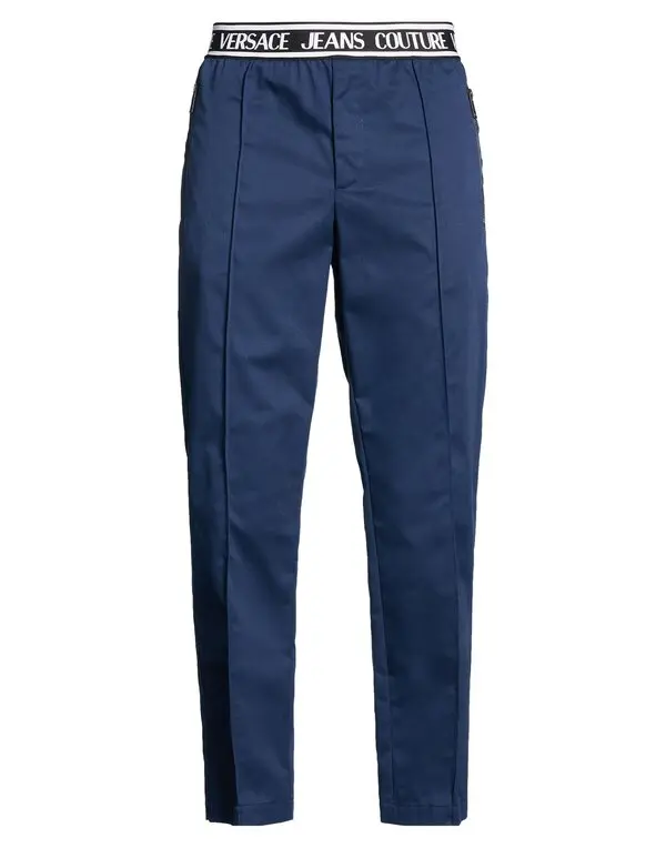 Versace Pants Size Polyester, Cotton - Navy