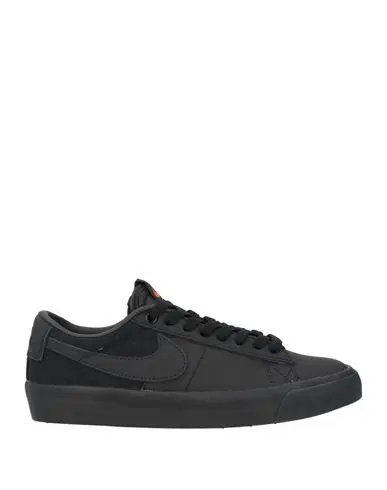 Nike Leather And Textile Sneakers - Black