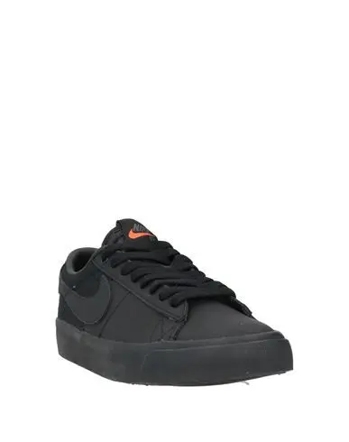 Nike Leather And Textile Sneakers - Black