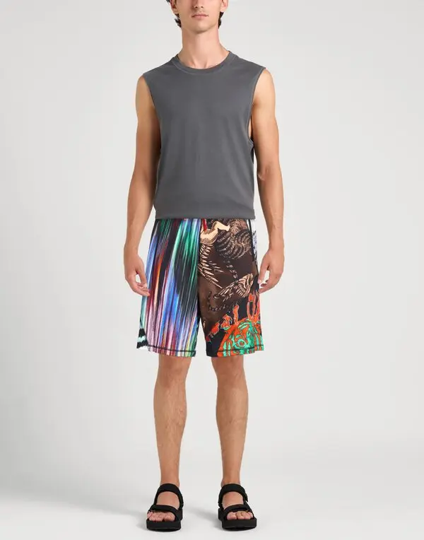 Just Cavalli Cotton French Terry Shorts