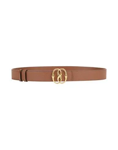 Bally Pebbled-leather Belt - Brown