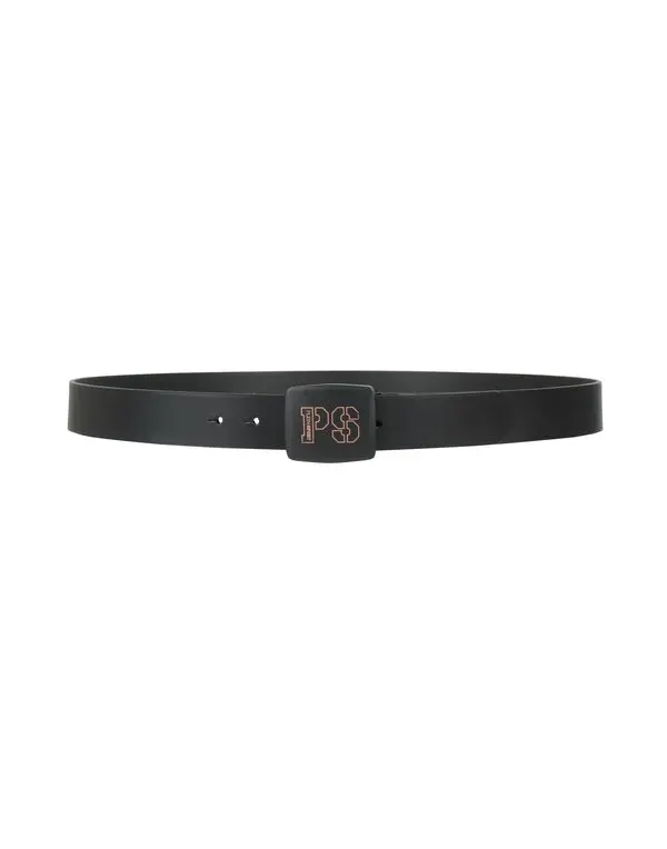 PLEIN SPORT Leather Belt With Buckle Fastening