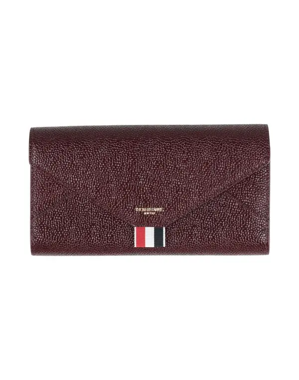 Thom Browne Wallet Leather - Red