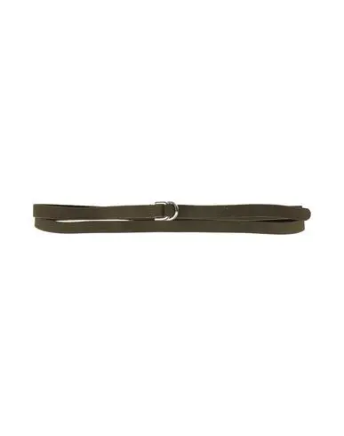 Fabiana Filippi Suede Skinny Belt - Green
