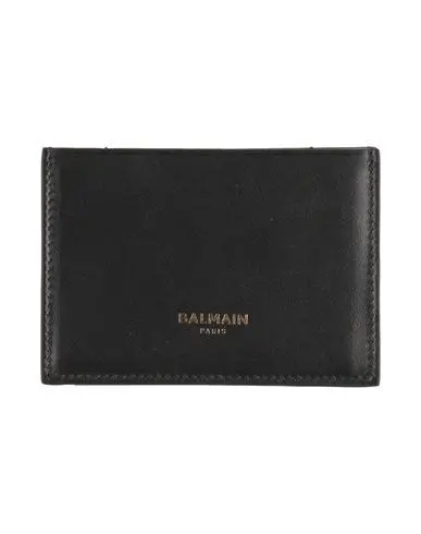 Balmain Cardholder Calfskin - Black