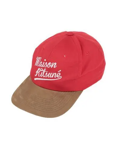 Maison Kitsuné Baseball Cap - Red