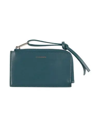 JIL SANDER Cardholder Cow Leather - Green