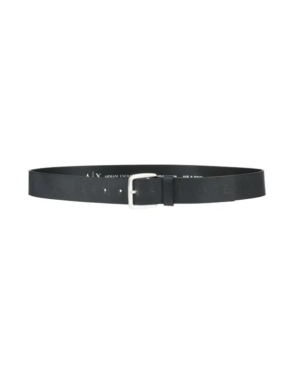 Armani Exchange Cow Leather Belt