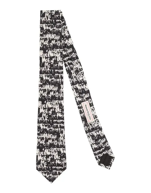 Alexander McQueen Silk Necktie