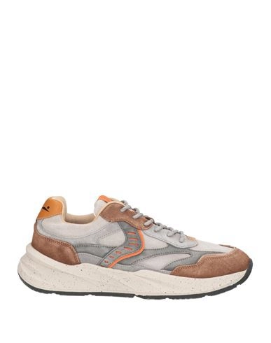 VOILE BLANCHE Light Leather Sneakers - Grey