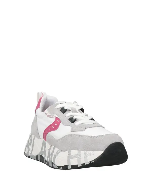 VOILE BLANCHE Suede And Textile Low-top Sneakers - Grey