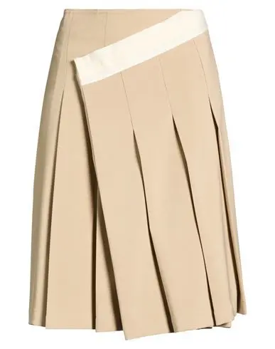 LOW CLASSIC Midi Wrap Skirt - Beige