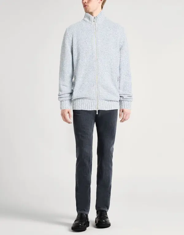 Eleventy Cotton-blend Cardigan - Blue