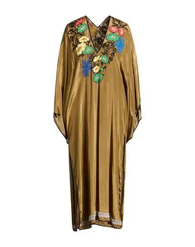 Anjuna Midi Military Dress - Green