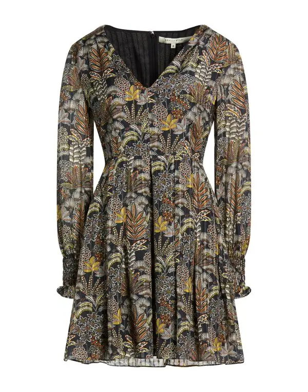 REALLY WILD Floral Print Mini Dress
