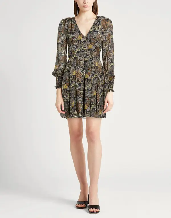 REALLY WILD Floral Print Mini Dress