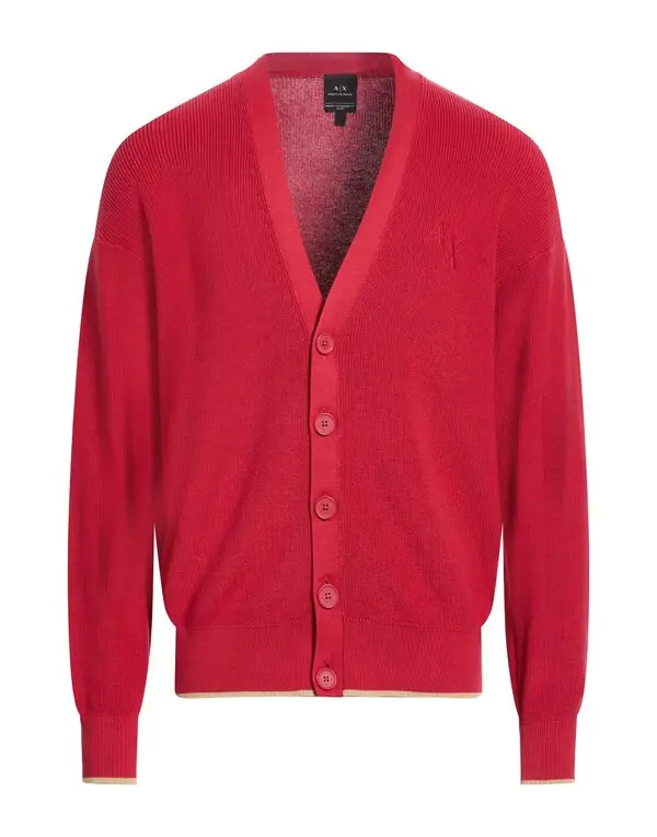 Armani Exchange Ribbed Knit Cardigan