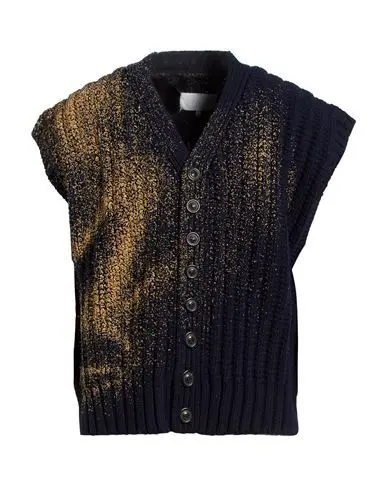 MAISON MARGIELA Cardigan Midnight Size Wool - Blue
