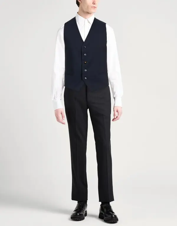 BERNA Tailored Vest - Blue
