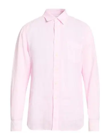 120% Lino Shirt Size Linen - Pink