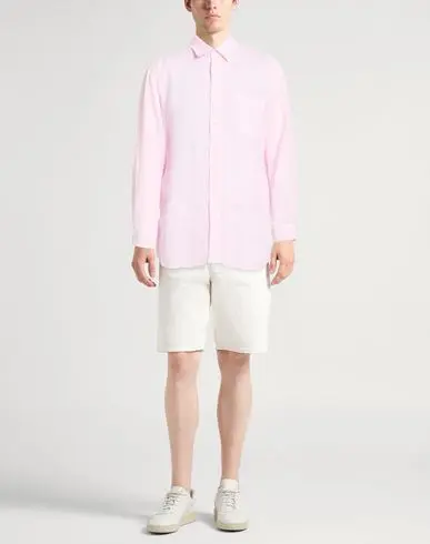 120% Lino Shirt Size Linen - Pink