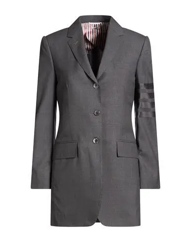 Thom Browne Wool Single-breasted Blazer - Grey