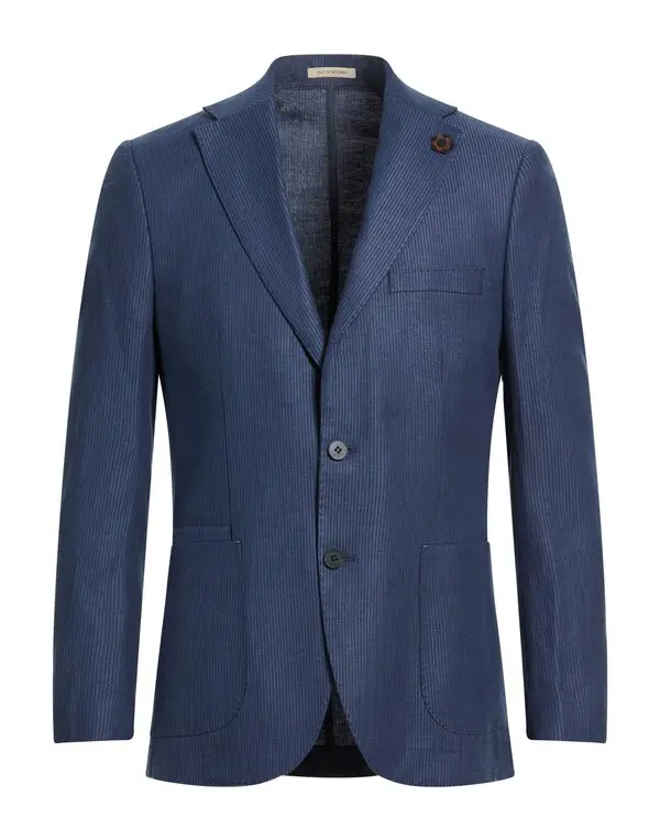 SUIT SARTORIA Blazer Size Polyester, Linen, Cotton, Viscose, Elastane