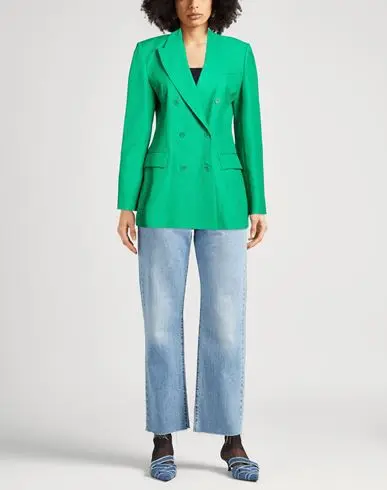 P.a.r.o.s.h Shantung Blazer - Green