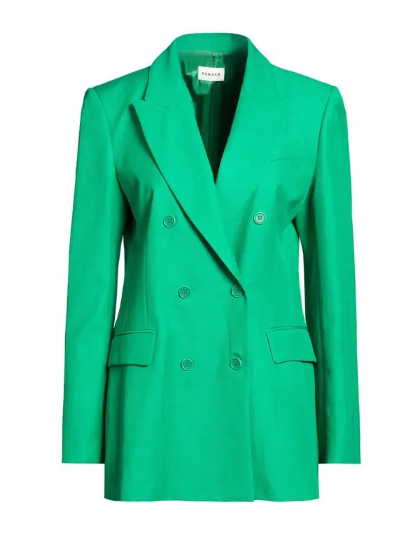 P.a.r.o.s.h Shantung Blazer - Green