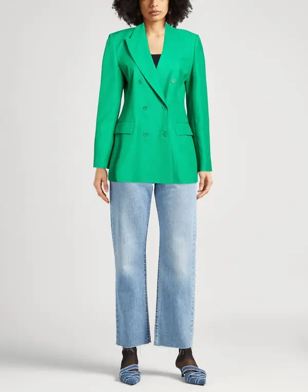 P.a.r.o.s.h Shantung Blazer - Green