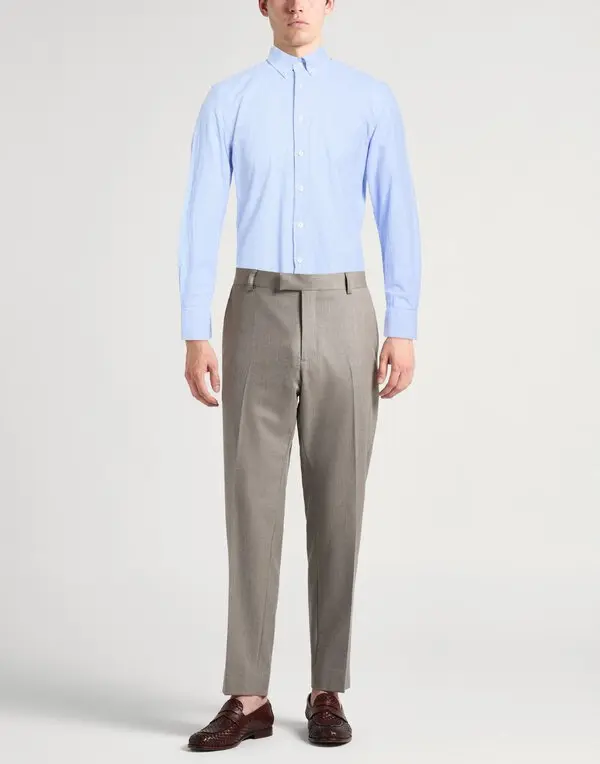 HACKETT Shirt Size Cotton, Linen - Blue