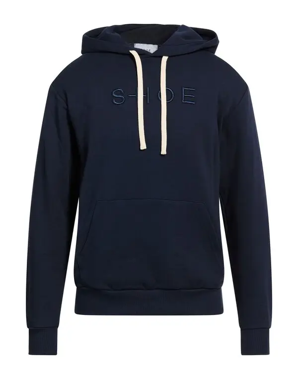 SHOE Cotton French Terry Hoodie - Navy