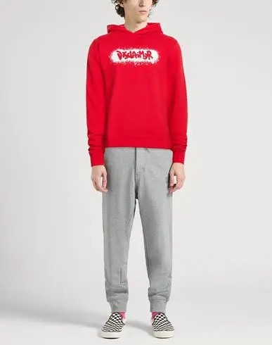 DISCLAIMER Hooded Sweatshirt With Logo - Red