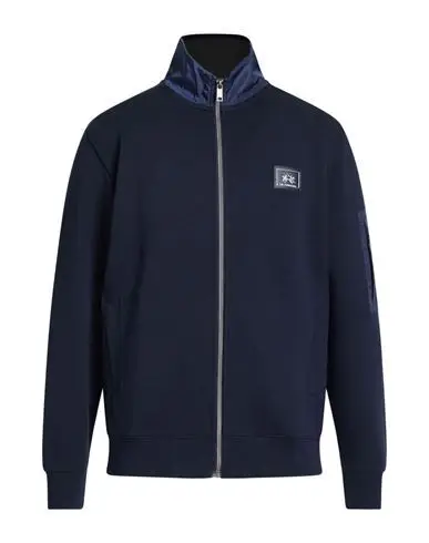 LA MARTINA Cotton-blend Sweatshirt - Navy