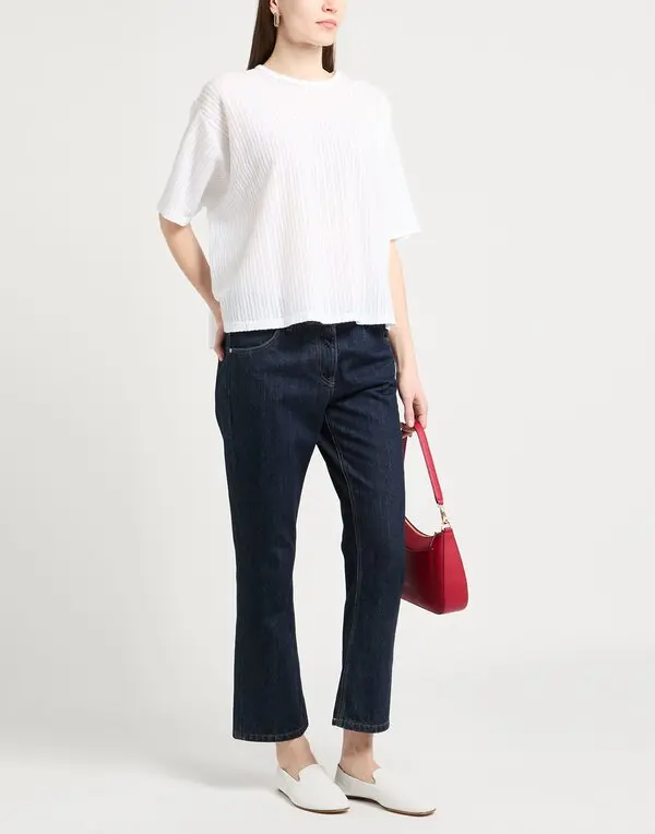 Crossley T-shirt In Cotton, Linen And Polyamide