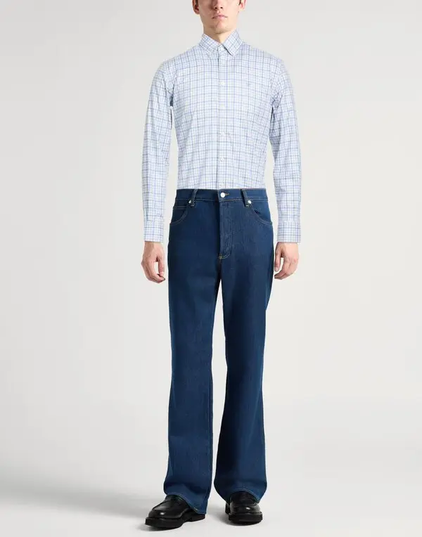 HACKETT Shirt Size Cotton - Blue