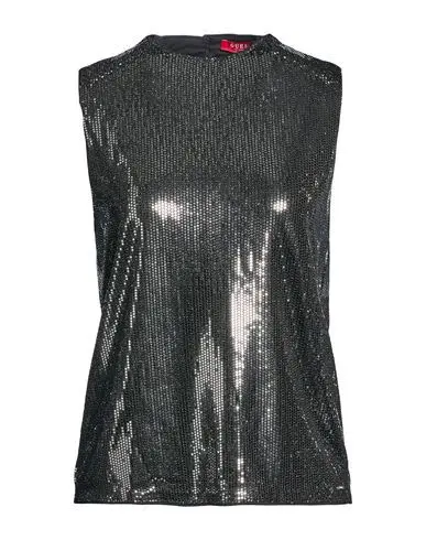 Guess Top In Polyester, Elastane, And Metallic Fiber - Black