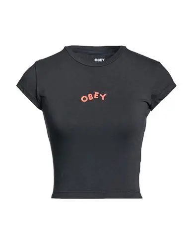 Obey Logo-print Jersey T-shirt
