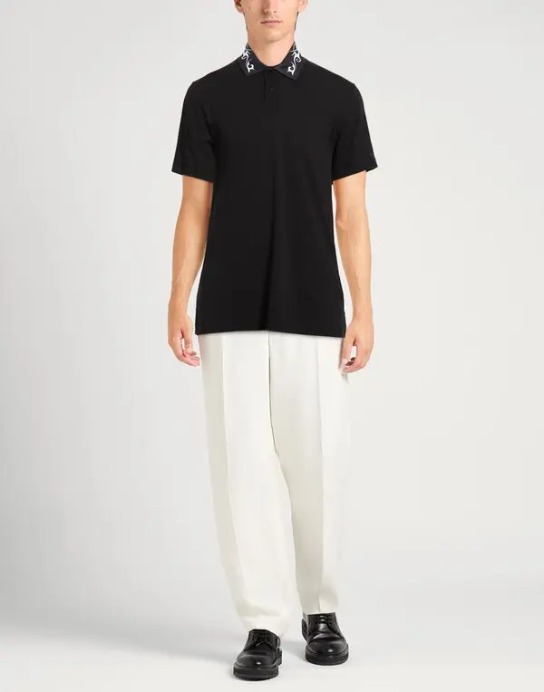 Versace Polo Shirt Size Cotton, Polyester, Elastane