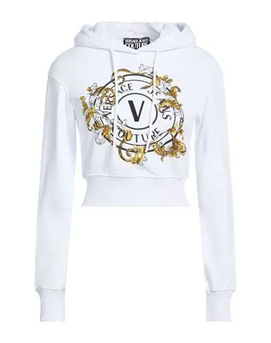Versace Cotton French Terry Sweatshirt - White