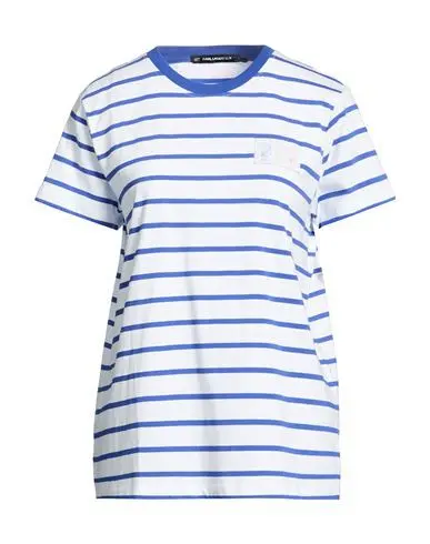 Karl Lagerfeld T-shirt In Organic Cotton - Blue