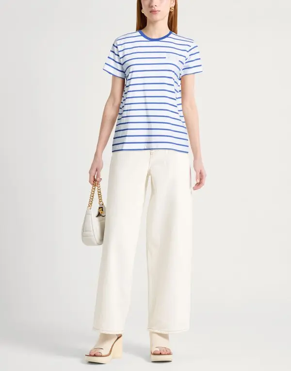 Karl Lagerfeld T-shirt In Organic Cotton - Blue