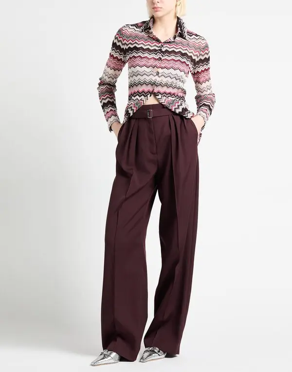 Missoni Polyamide & Elastane Long Sleeve Shirt - Pink