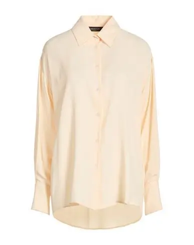 Fabiana Filippi Crepe Shirt With Crystal Appliqués - Orange