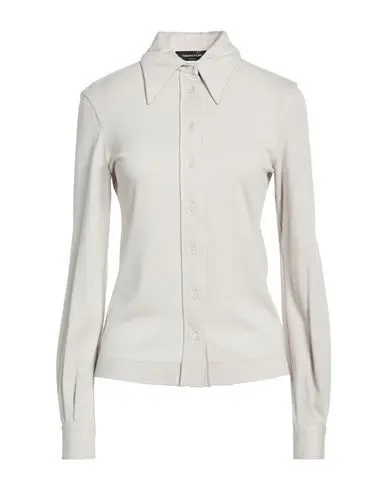 Fabiana Filippi Solid Button-down Shirt With Appliqués - Light Grey