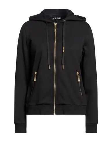 Just Cavalli Cotton Fleece Sweatshirt - Black