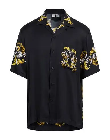 Versace Shirt Size Viscose - Navy